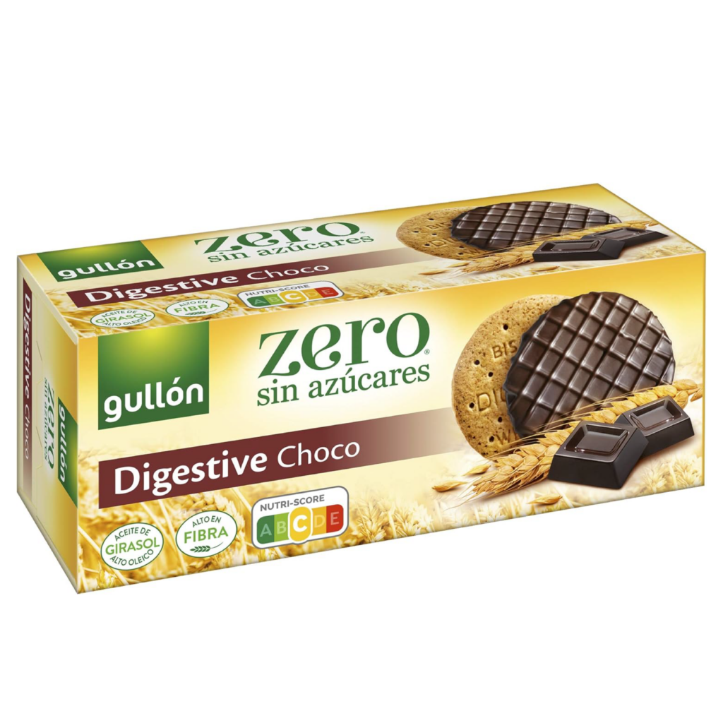 Gullón Biscuit sablé au chocolat sans sucre Boîte de 270 g - Africa Store